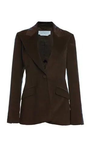 Gabriela Hearst Leiva Single-breasted Cashmere Blazer