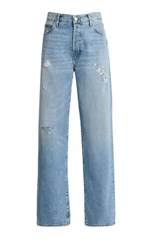 Eterne Saint Rigid Boyfriend Jeans - Light Wash
