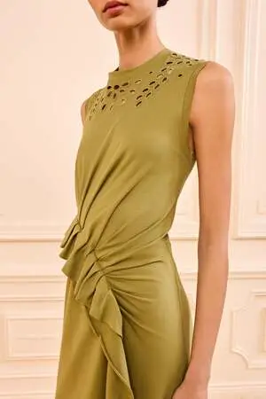 Ulla Johnson Jeune Organic Cotton Dress - Lichen