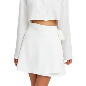 BELLE & BLOOM Before You Go Skirt White