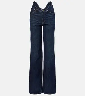JEAN PAUL GAULTIER Curved Bootcut Jeans
