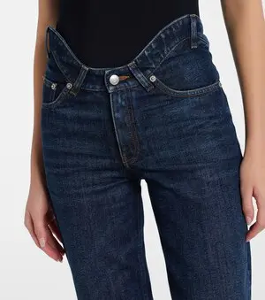 JEAN PAUL GAULTIER Curved Bootcut Jeans