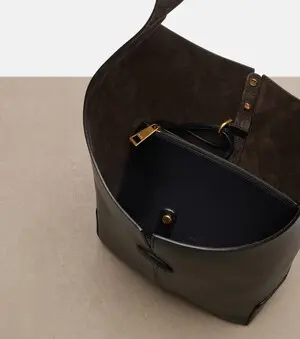 TOD'S Di Bag Folio Leather Shoulder Bag