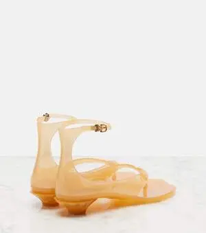 Chloé Jelly Thong Sandals - Brown