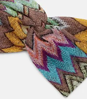 Missoni Zigzag Lamé Headband