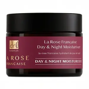 DR BOTANICALS La Rose Française Skin Renewal Duo Moisturiser For Hydration & Radiance 50 Ml - White