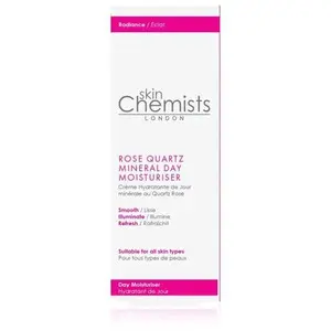 SKIN CHEMISTS Rose Quartz Mineral Day Moisturiser 50ml For Dullness