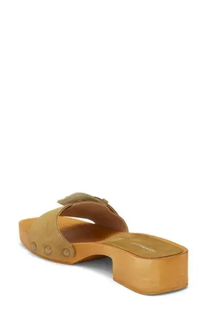 Intentionally Blank Mar Clog Sandal - Khaki