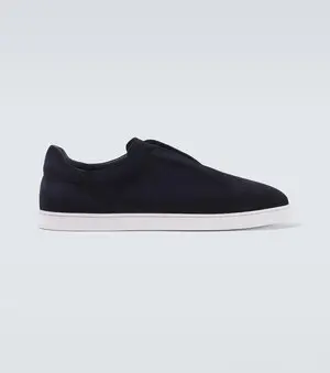 Magnanni Open Suede Sneakers