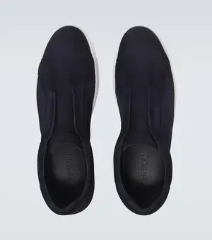 Magnanni Open Suede Sneakers