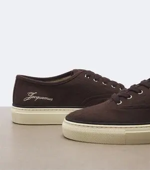 Jacquemus Canvas Sneakers - Brown