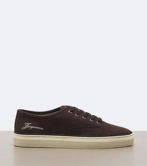 Jacquemus Canvas Sneakers - Brown