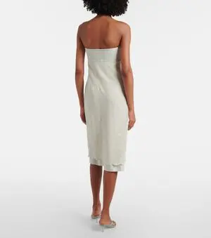 Posse Cove Embroidered Midi Dress