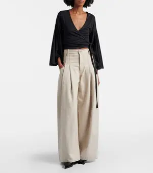 Jacquemus Souro Wide-leg Jeans