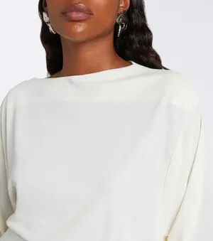 Jacquemus Mistral Jersey Mini Dress Off - White