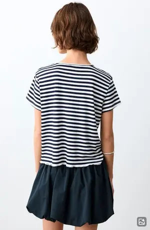 Mango Balloon Mini Skort