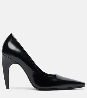 JUDE Fame Leather Pumps - Black
