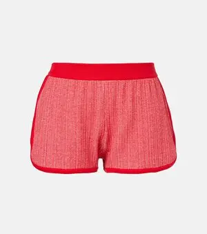 Versace Cotton Shorts - Red