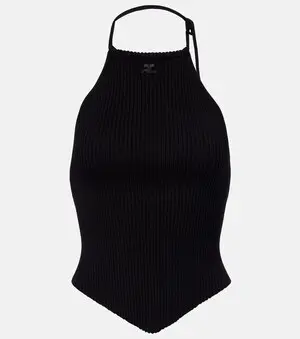 Courreges Open Back Camis Tanks For Women