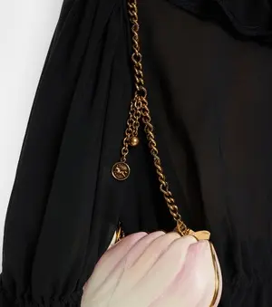 Chloé Tropicus Leather Clutch - White