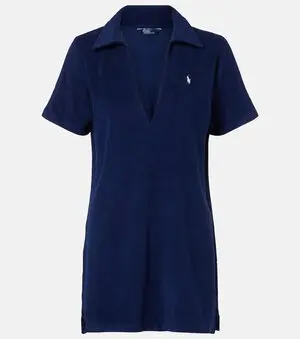 Polo Ralph Lauren Cotton Terry Dress - Blue
