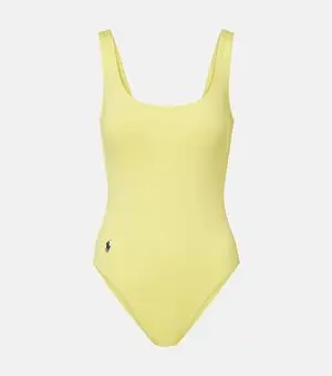 Polo Ralph Lauren Embroidered Swimsuit - Yellow
