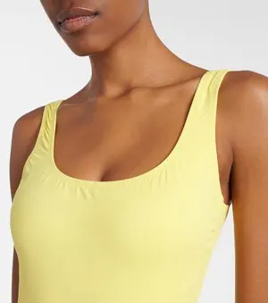 Polo Ralph Lauren Embroidered Swimsuit - Yellow