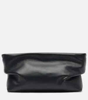 AESTHER EKME Nina Medium Leather Clutch