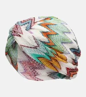 Missoni Zigzag Lamé Headband - Multicoloured