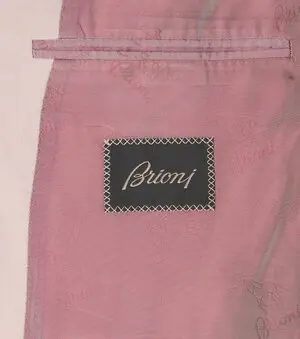 Brioni Wool Suit - Pink