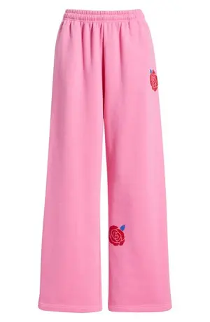THE MAYFAIR GROUP Be Kind Wide Leg Sweatpants