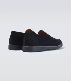 Magnanni Coroa Suede Loafers