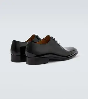 Magnanni Fleur Patent Leather Oxford Shoes