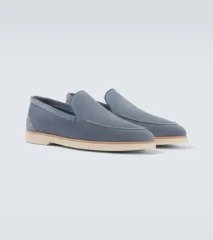 Magnanni Calpe Suede Loafers - Blue