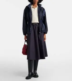Moncler Liriope Raincoat - Blue