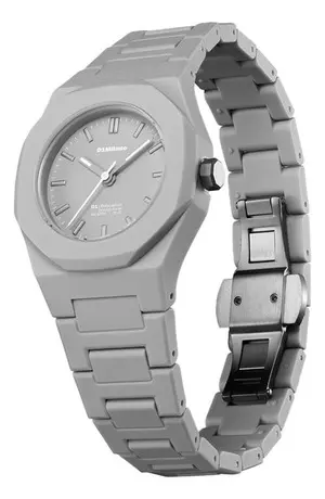 D1 MILANO Pulse Polycarbon Bracelet Watch - Grey