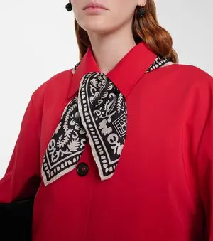 TOTEME Floral Silk Scarf