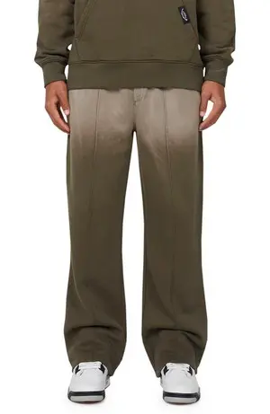 GOOD FOR NOTHING Gradient Spray Baggy Jogger - Brown