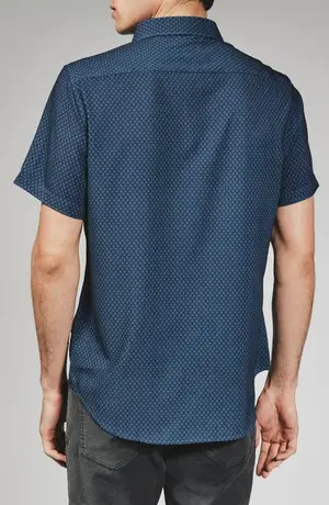 7 Diamonds Bosworth Short Sleeve Button-down Shirt