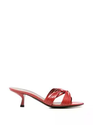 GIUSEPPE ZANOTTI Knotted Sandals - Red