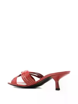 GIUSEPPE ZANOTTI Knotted Sandals - Red
