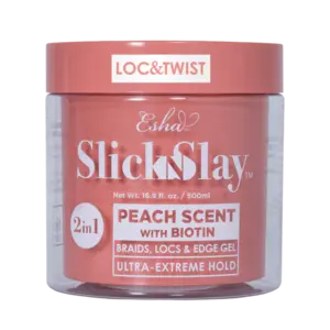 ESHA Slick N Slay 2-in-1 Braid & Edge Gel Peach - One-color