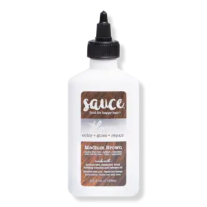 SAUCE BEAUTY Glossy Color+gloss+repair - Medium Brown