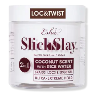 ESHA Slick N Slay 2-in-1 Braid & Edge Gel Coconut