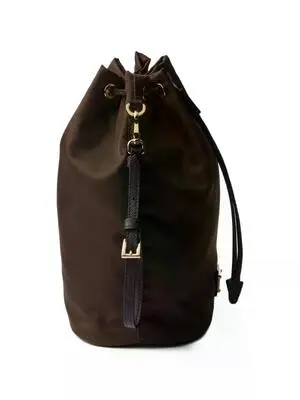 Prada Re-nylon Pouch - Brown