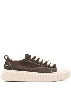RHUN Treble" Canvas Shoes - Brown