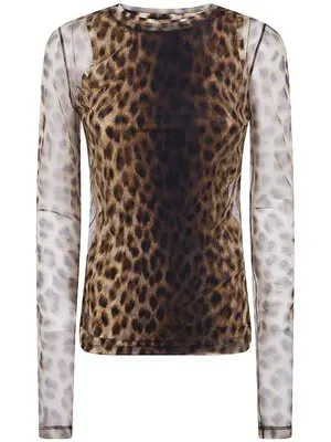Max Mara Mesh Top - Brown