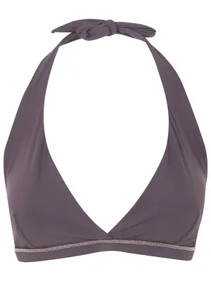 Brunello Cucinelli Swimsuit Top - Brown