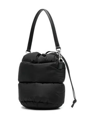 Moncler Caradoc Nylon Bucket Bag - Black