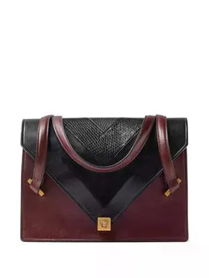 Versace Severine Python-effect Leather Shoulder Bag